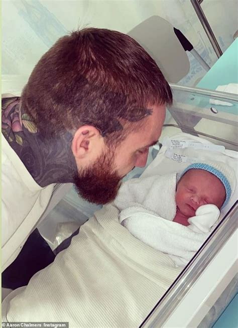 Aaron Chalmers Reveals Newborn Son Oakley Has Returned To Hospital For