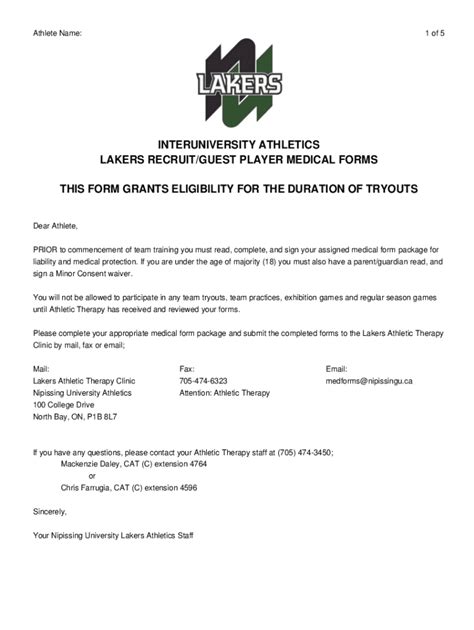 Fillable Online Roger Sancho Head Athletic Trainer Los Angeles