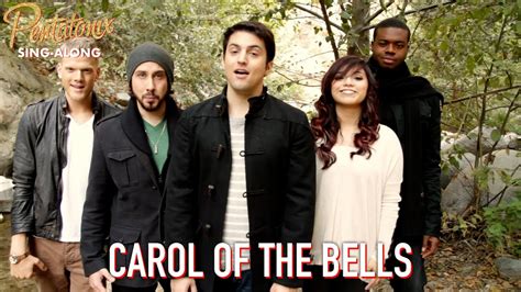 Sing Along Video Carol Of The Bells Pentatonix Youtube