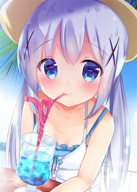 Kafuu Chino Gochuumon Wa Usagi Desu Ka Drawn By Rikatan Danbooru