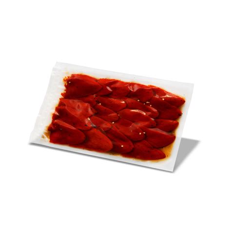 PIMIENTO DEL PIQUILLO ASADO ARTESANO 500 G Vehortu Verduras Y
