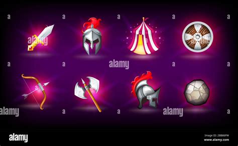 Roman Shield Stock Vector Images Alamy