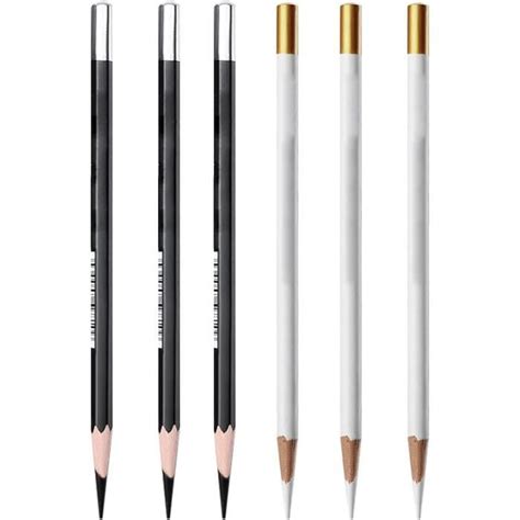 Crayon De Charbon De Bois BlancCrayon Blanc DessinCrayons Fusain