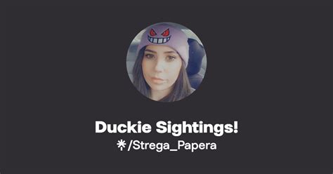 Duckie Sightings Twitter Instagram TikTok Linktree