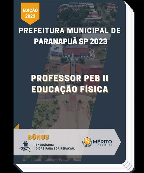 Apostila Professor Peb Ii Educa O F Sica Prefeitura De Paranapu Sp