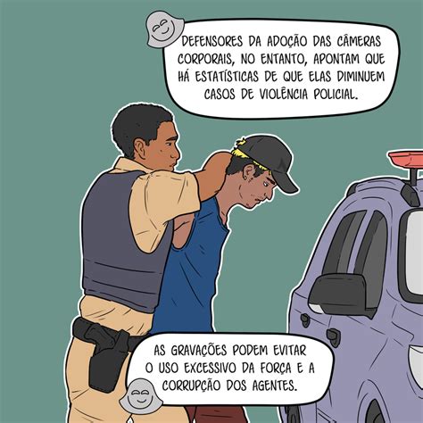 Como funcionam as câmeras corporais dos policiais Fátima explica