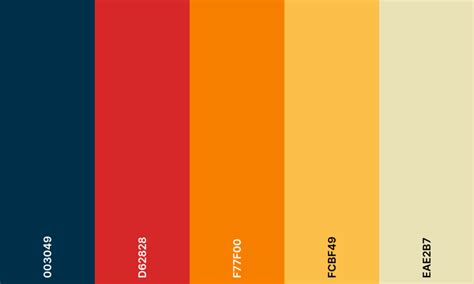 Summer Color Palette Ubicaciondepersonas Cdmx Gob Mx
