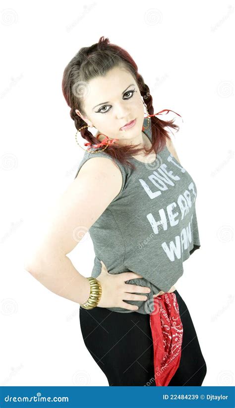 Teenage Girl With Attitude Royalty Free Stock Images Image