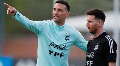Why Argentinas Coach Scalonis Hometown Wont Celebrate Even If Messi