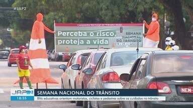 Jornal do Amapá 2ª Edição Blitz educativa orienta condutores no