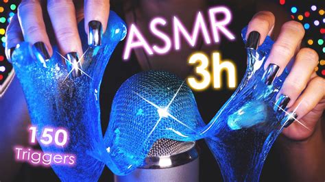 ASMR Best Triggers For Deep Sleep No Talking 3hr 150 Triggers