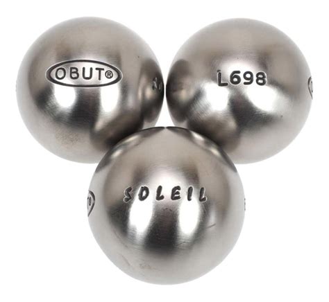 Les meilleures boules de pétanque OBUT Boule de pétanque