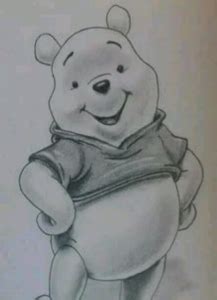 Soportar enfermo Interpretación winnie pooh dibujo a lapiz objetivo