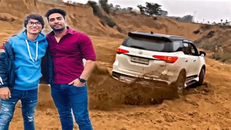 Off Roading With Sourav In Our Fortuner Ajju0008