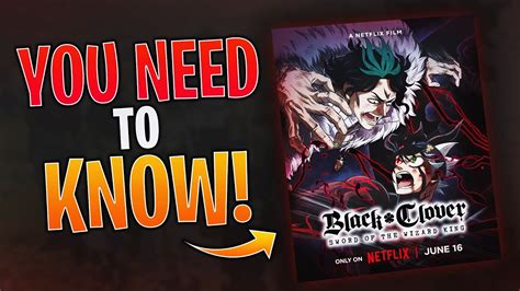 Everything You Need To Know Before Watching Black Clover Sword Of The
