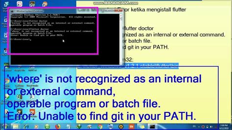 cara mengatasi error install flutter unable to find git in your path دیدئو dideo