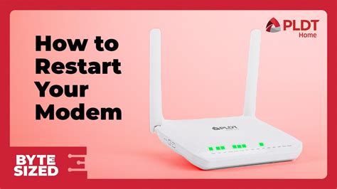 How To Restart Your Modem Byte Sized Youtube