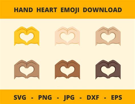 Heart Hands Svg Love Hands Svg Hands Making Heart Heart Sign Svg