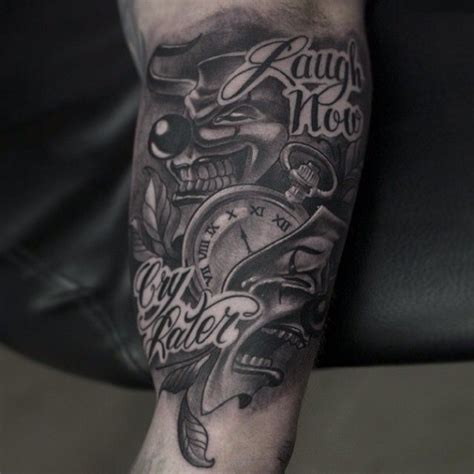 Share 55 Laugh Now Cry Later Tattoo Forearm Best In Cdgdbentre