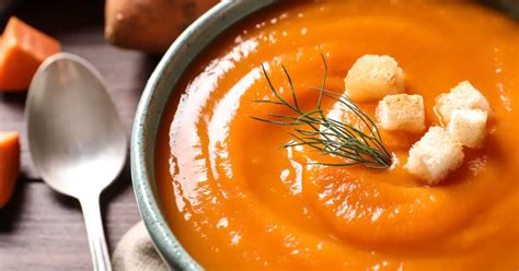 Soupe De Patates Douces Recette Saine Cakes Paradise