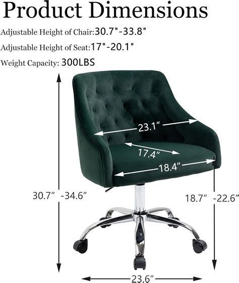 Anour Silla Moderna De Oficina En Casa Silla De Trabajo Ajustable De