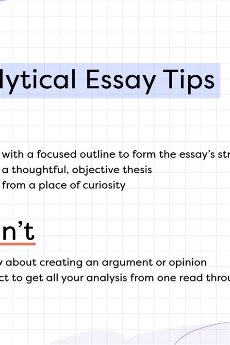 Expert Tips On How To Write A Proper Analytical Essay YourDictionary
