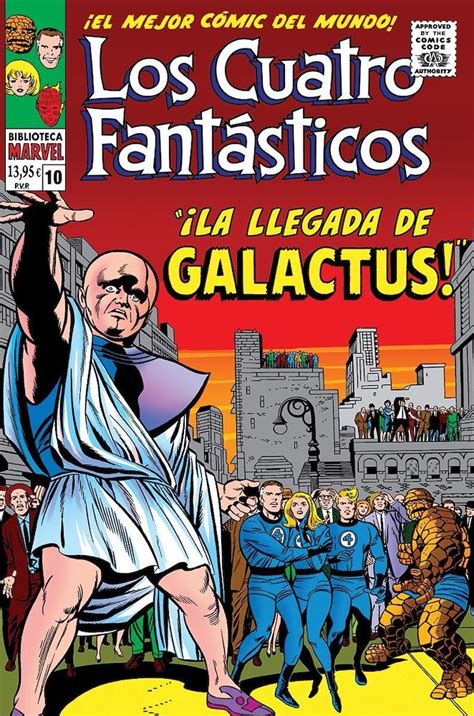 Los Cuatro Fantásticos Biblioteca Marvel 10 Galaktus comics