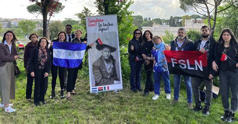 Embajada De Nicaragua En Italia Celebra La Dignidad Nacional