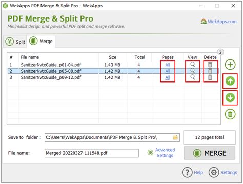 pdf merge and split pro learn how to split and merge pdfs wekapps