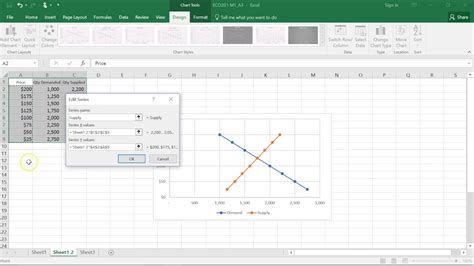 Supply And Demand Excel Template