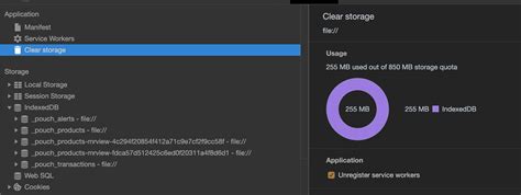 Javascript How To Calculate IndexedDB Table Size In Chrome Stack