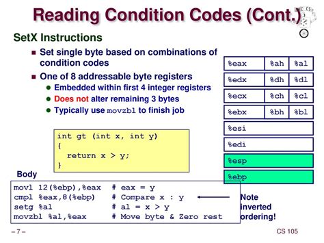 machine level programming ii control flow ppt download