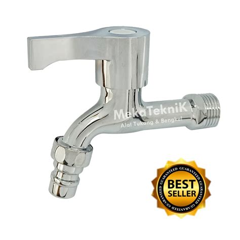 Jual KERAN AIR TAMAN ENGKOL MILENIAL BESI CHROME STAINLESS KRAN AIR