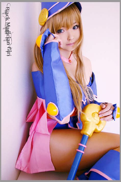 Yu Gi Oh Cosplay Dark Magician Girls Cute Cosplay By Arisa Mizuhara