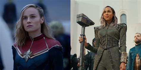 Brie Larsons New The Marvels Trailer Introduces Zawe Ashton As