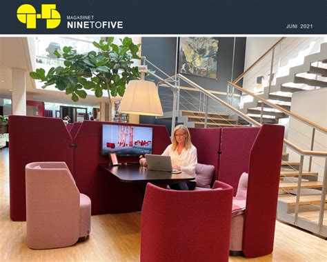 Fremtidens Kontor Er NU Magasinet NINEtoFIVE Juni 2021