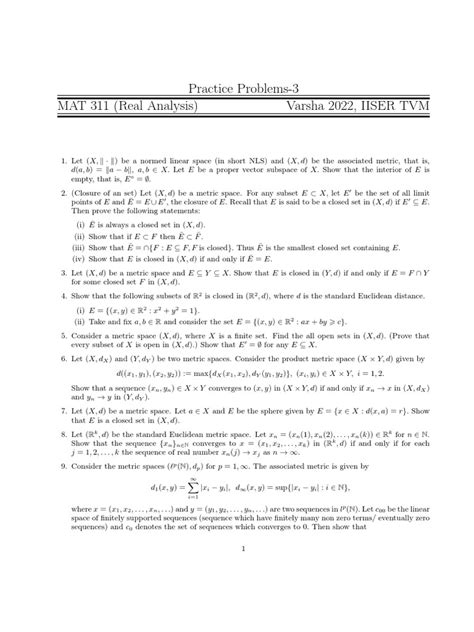 assignment 3 pdf mathematical analysis functional analysis
