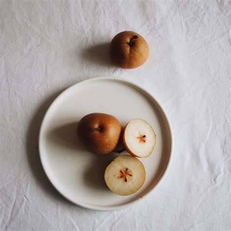 Pommes Nashi Entre La Pomme Et La Poire Parfaites Pour Celles Ceux