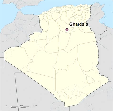 Où se trouve Ghardaïa