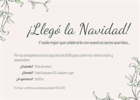 Pack de Plantillas para Invitaciones y Tarjetas Navideñas gratis