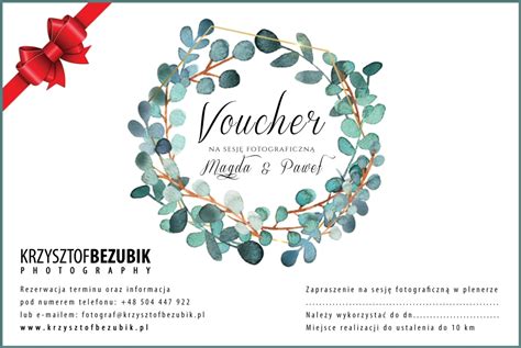 voucher na sesje fotograficzną Białystok sesja fotograficzna w prezencie