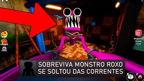Criei E Virei O Monstro Roxo Saiu Do Duto No Rainbow Friends YouTube
