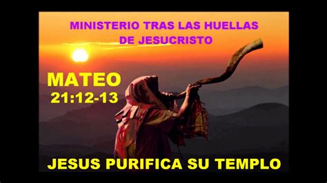 MATEO 21 12 13 JESUS PURIFICA SU TEMPLO YouTube