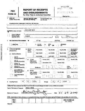 Fillable Online FEC Form 3P Federal Election Commission Yumpu Fax