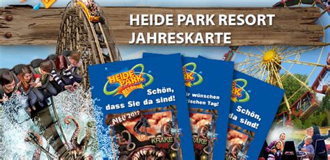 Heidepark Jahreskarte online für 59