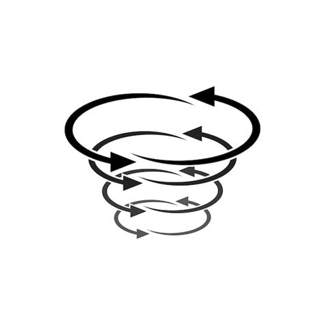 Icono de flecha de rotación Vector Premium