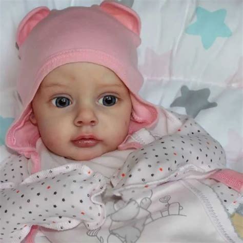 19 polegada reborn boneca kit mika bonito bebê realista real toque