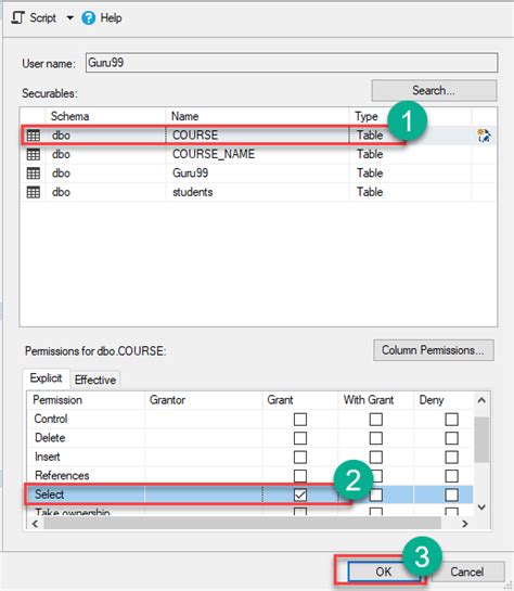 How To Create Login User And Grant Permissions In SQL Server