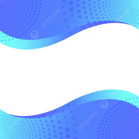 Formas Abstractas Azules Sobre Fondo Transparente Curvado PNG Dibujos