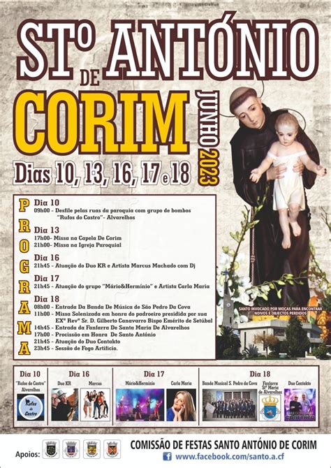 Festa De Santo Ant Nio De Corim